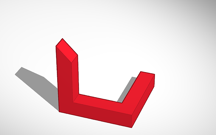 3D design Impossible Triangle - Tinkercad