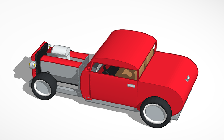 3D design Hot Rod | Tinkercad