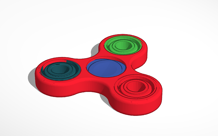 3D design Figet Spinner - Tinkercad