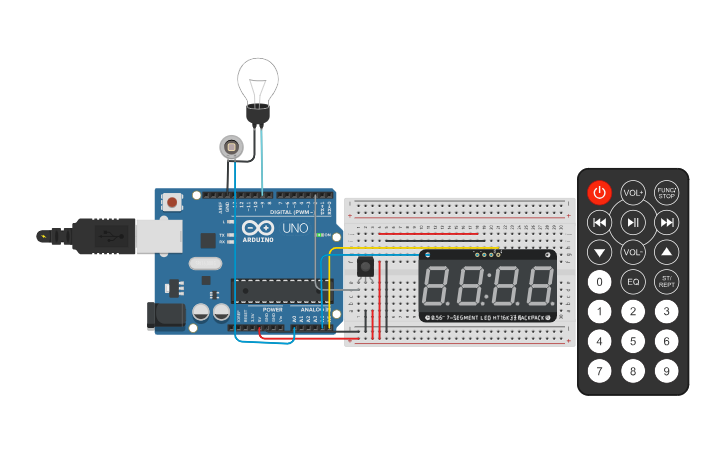 Circuit Design Home Automation System Tinkercad
