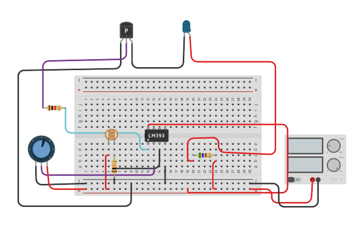 Circuit design A12 - Tinkercad