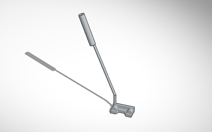 3D design Putter 2.0 - Tinkercad