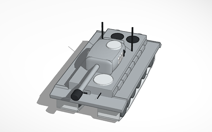 3D design Tiger 1 | Tinkercad