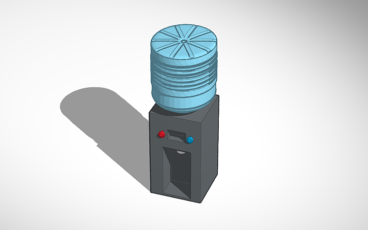 3D design Water Dispenser - Tinkercad
