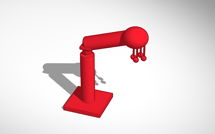 3d Design 3d Robotic Arm Tinkercad
