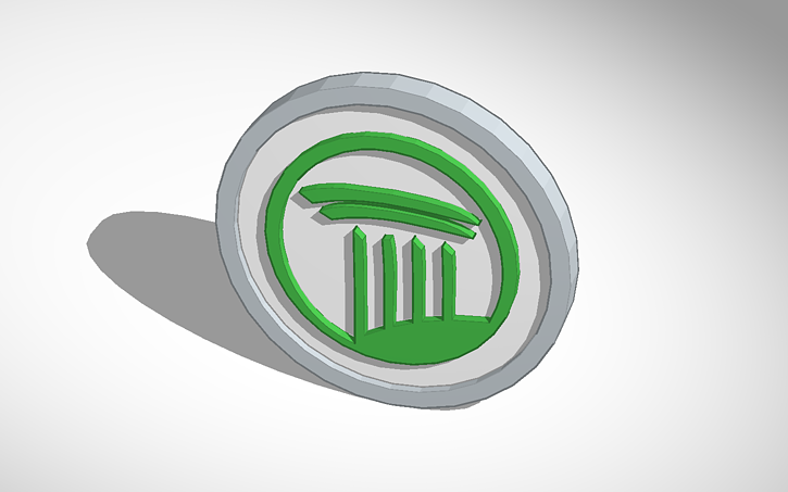 3D design Ethosoft XLIMS Coin - Tinkercad