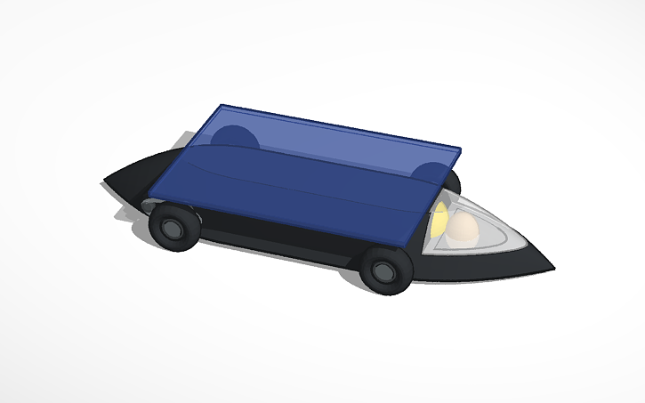 3D design Solar car - Tinkercad