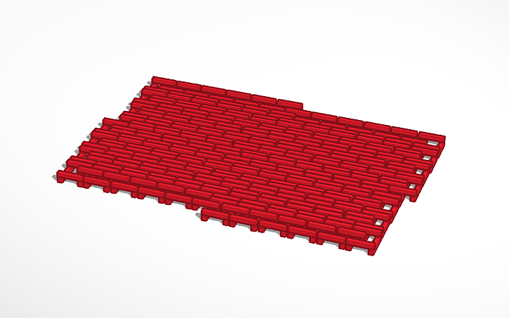 3D design cube #chain #template | Tinkercad