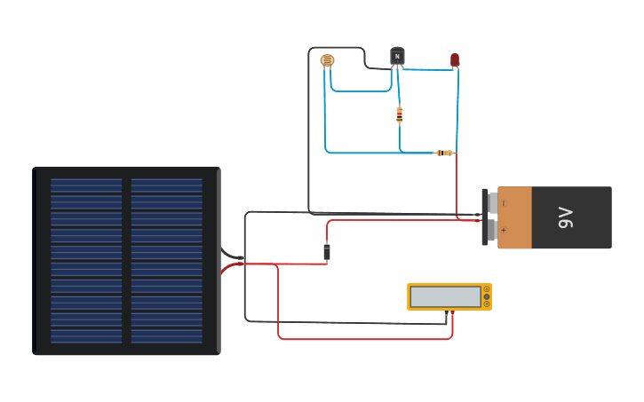 Circuit Design Automic Street Light System Using Bc547 Tinkercad