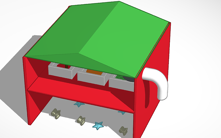3D design granja - Tinkercad