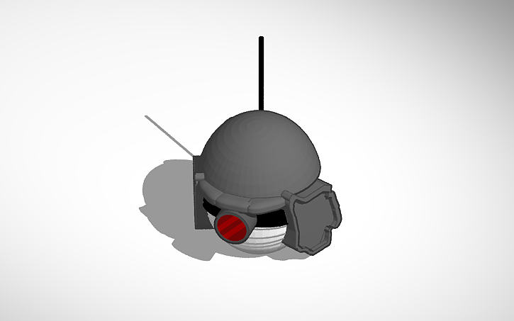 3D design Director Phobos's Head - Tinkercad