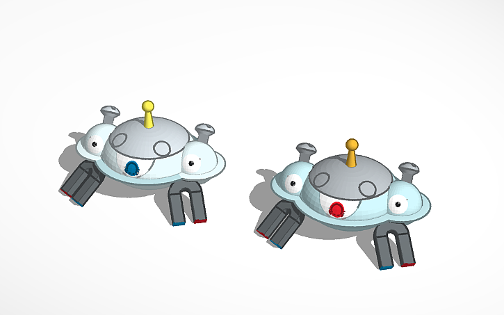 3D design Pokemon Magnezone - Tinkercad
