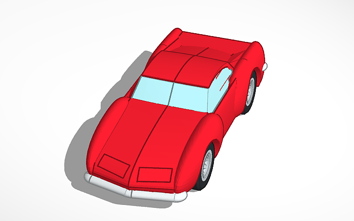 3D design C3 Corvette Stingray 454 | Tinkercad