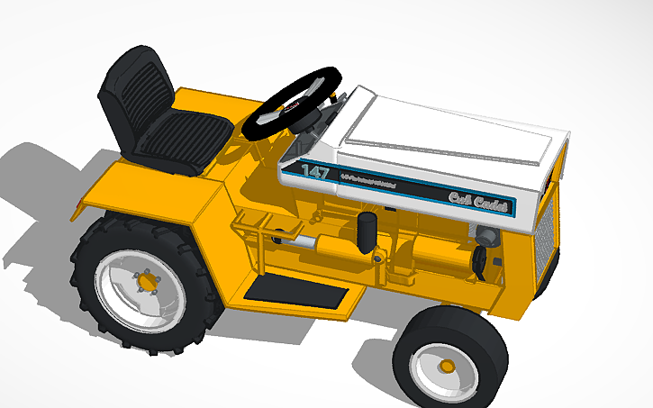 3d Design Cub Cadet 147 Tinkercad
