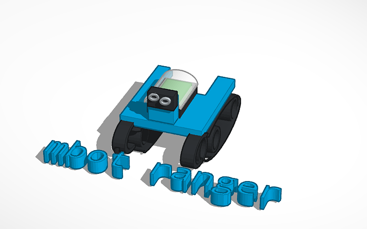 3D design mbot ranger - Tinkercad