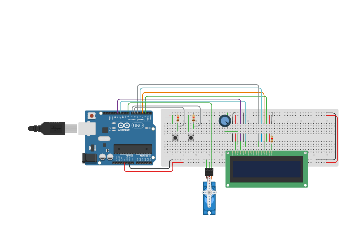 Circuit design Final Electrónica | Tinkercad