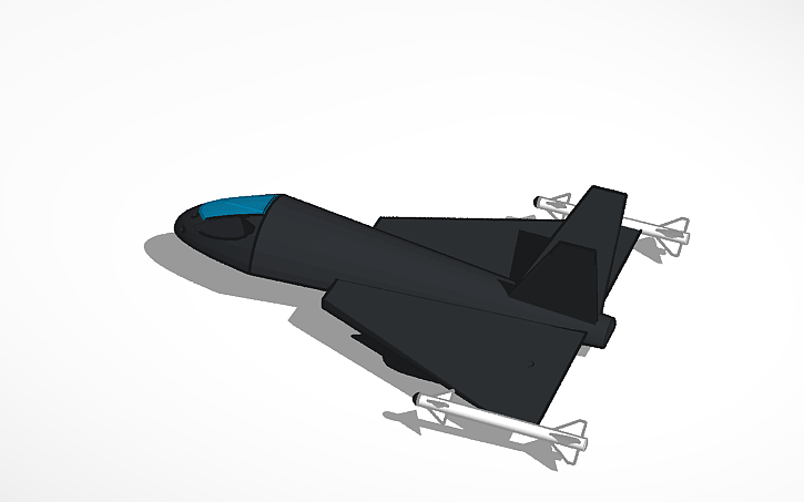 3D design My Fighter jet | Tinkercad