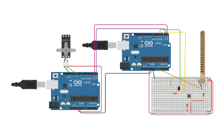 Circuit design Sahara Shahab- UART Task #2 | Tinkercad