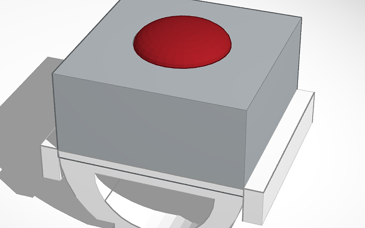 3D design Kawaii mini robot desk toy - Tinkercad