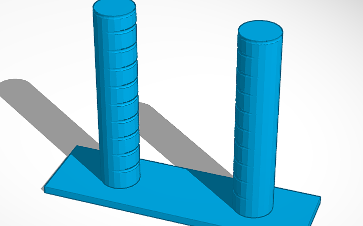 3D design Homemade Retraction Calibration Tool - Tinkercad
