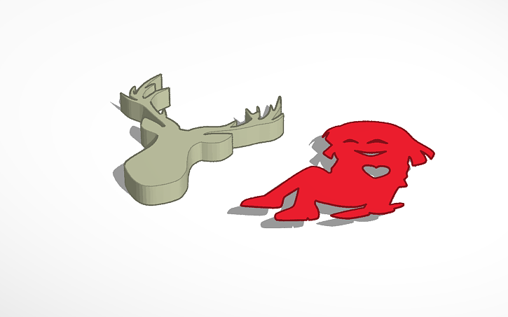 3D design MA428 Deer | Tinkercad