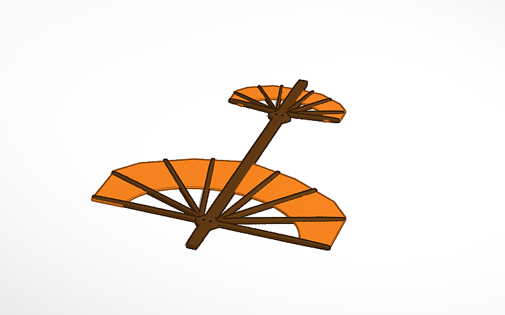 3D design Avatar Aang's Glider - Tinkercad