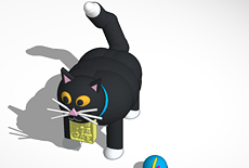 3D design Tinker Cat | Tinkercad