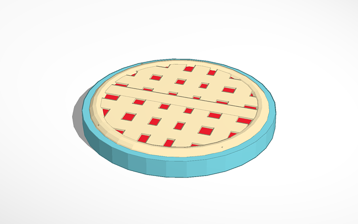 3D design Cherry Pie | Tinkercad