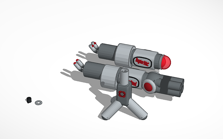 3d Design Repter Turrets Tinkercad