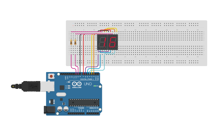 Circuit design practice activity - Tinkercad