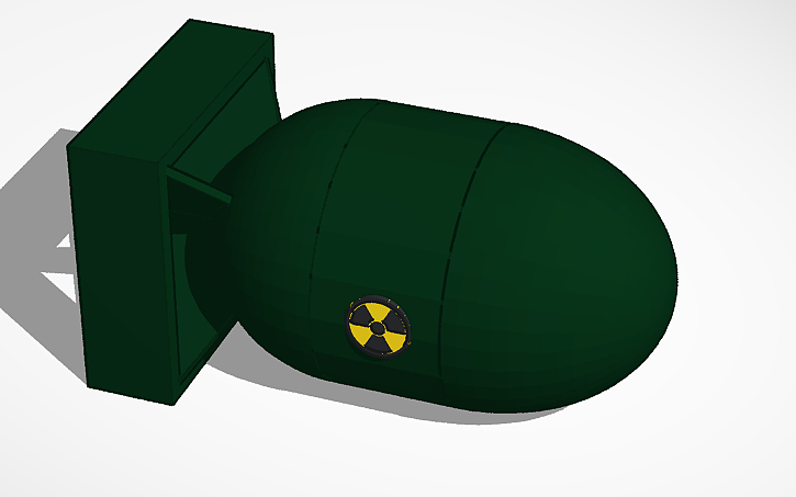 3D design Nuke - Tinkercad