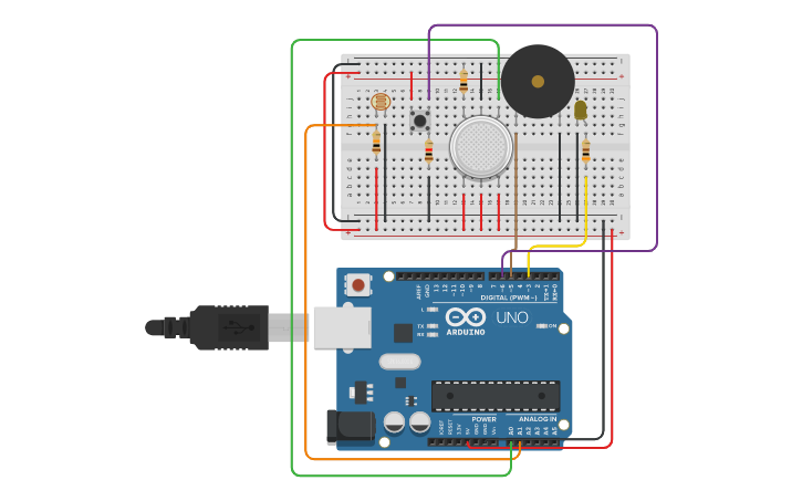 Circuit design Desafio 04 - willis(); - Tinkercad