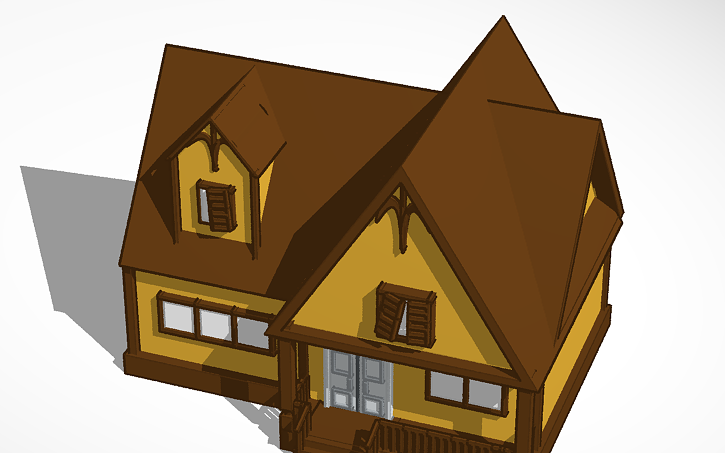 3D design Copy of Alpha 2 and Alpha 3 House | Tinkercad