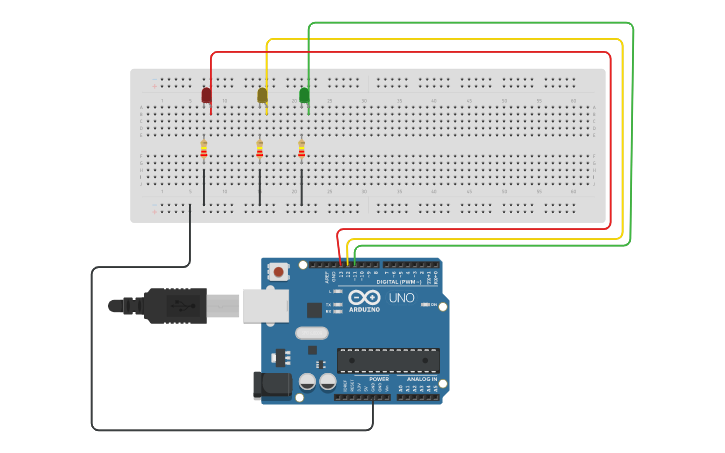 Circuit design Uso del simulador tinkercad - Tinkercad