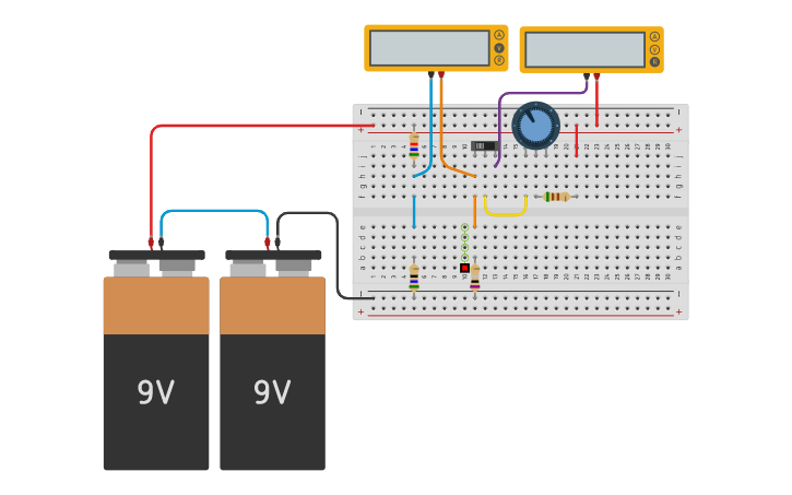 Circuit design Copy of APS 5 - Ponte de Wheatstone | Tinkercad Circuit design Copy of APS 5 - Ponte de Wheatstone | Tinkercad