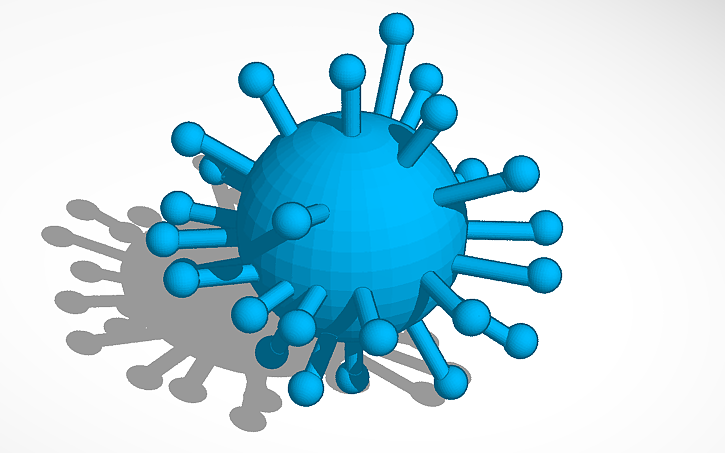 3D design Kurt covid 19 - Tinkercad