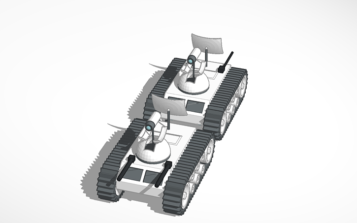 3D design Space Rovers - Tinkercad