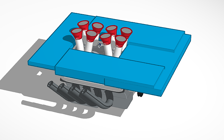 3D design V8 - Tinkercad