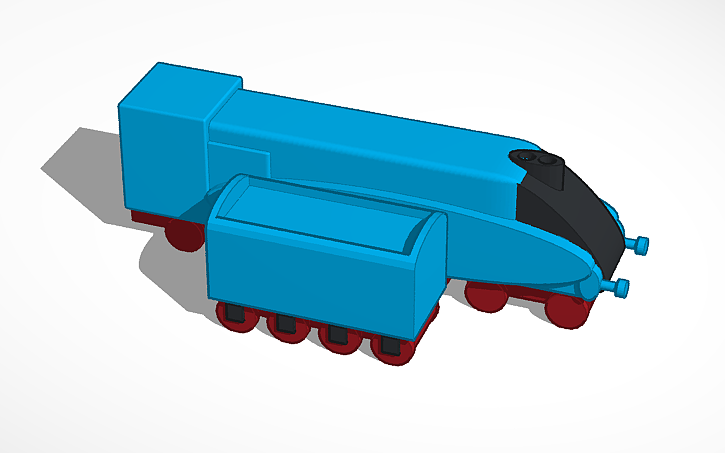 3D design LNER Class A4 4468 Mallard - Tinkercad