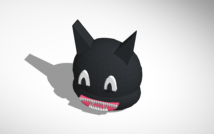 3D design Cartoon Cat - Tinkercad