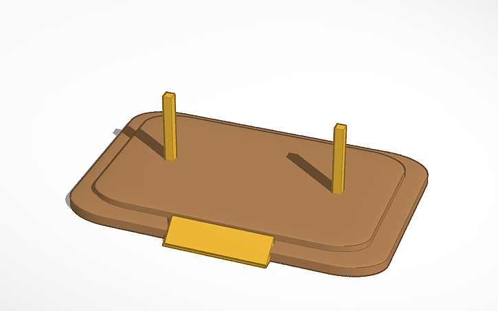 3D design Stand - Tinkercad