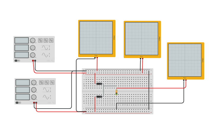 Circuit design Retificador de Onda Completa com Transformador - Tinkercad