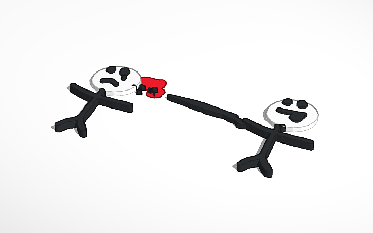 3D design stick man | Tinkercad