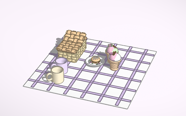 3D design picnic! - Tinkercad