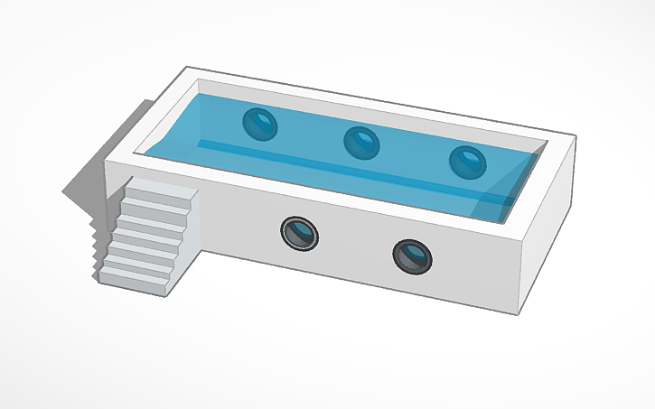 3D design pool - Tinkercad