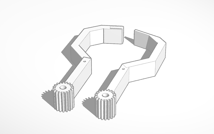 3D design Copy of claws - Tinkercad