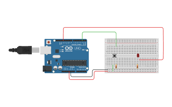 Circuit design Assignment 05 Base - attachInterrupt - Tinkercad
