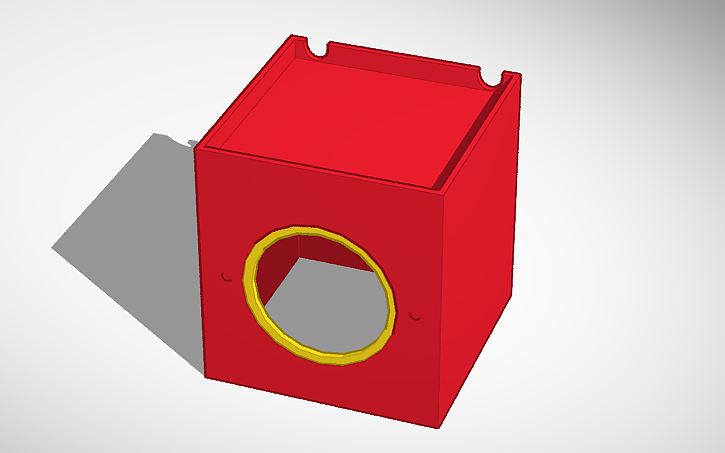 3D design TISSUE BOX BOX - Tinkercad