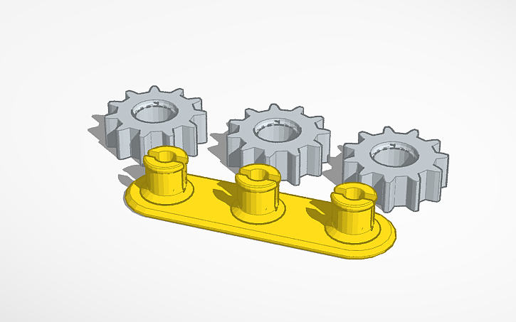 3D design fidget toy - Tinkercad