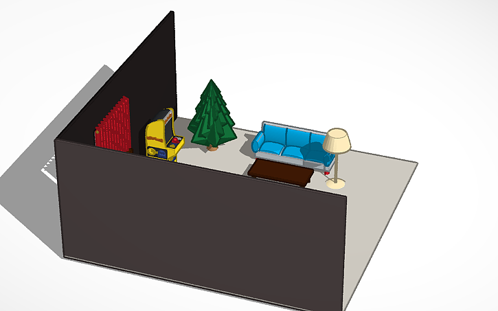 3D design Living room Design - Tinkercad
